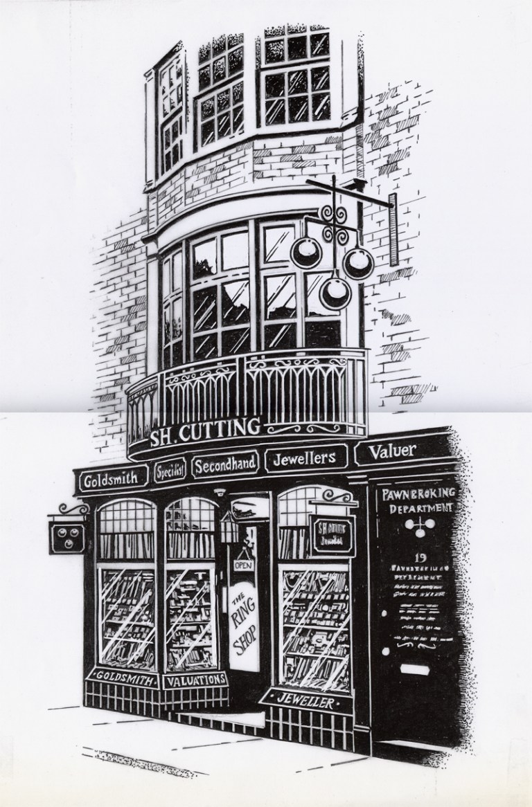 Buildings | Adrian Day Illustration