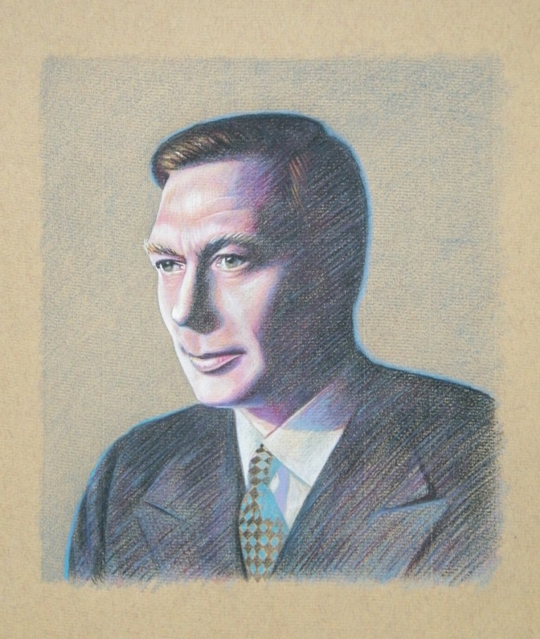 George VI | Adrian Day Illustration
